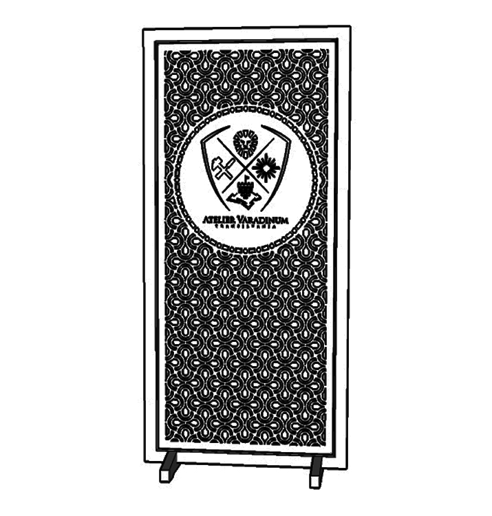 Panou separator decorativ personalizat PDP2 S - Personalizate - Panouri ...