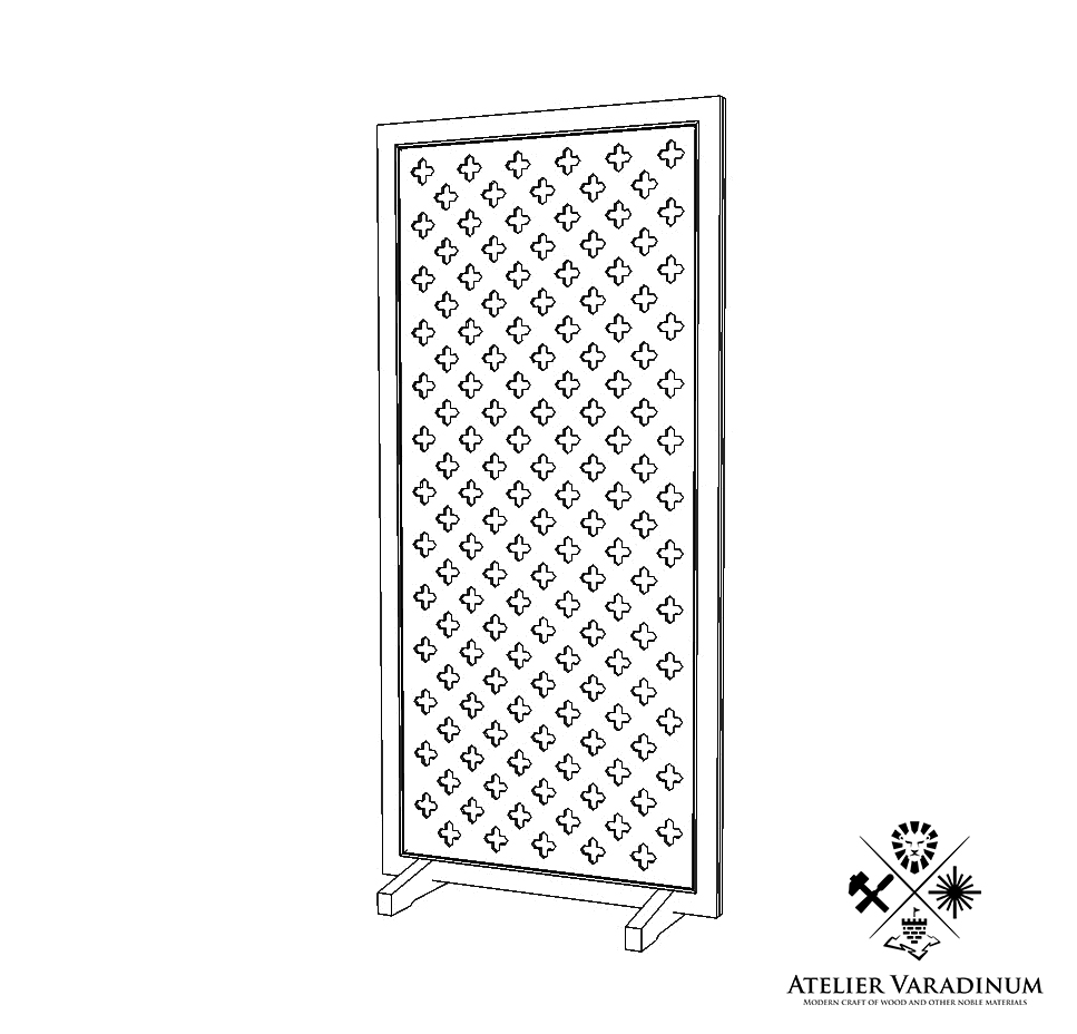 Panou separator decorativ traditional PD131 S - Traditionale - Panouri ...