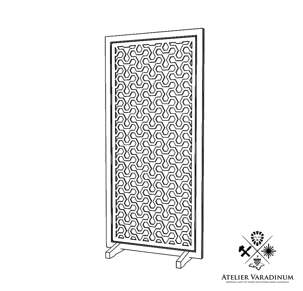 Panou separator decorativ traditional PD133 S - Traditionale - Panouri ...