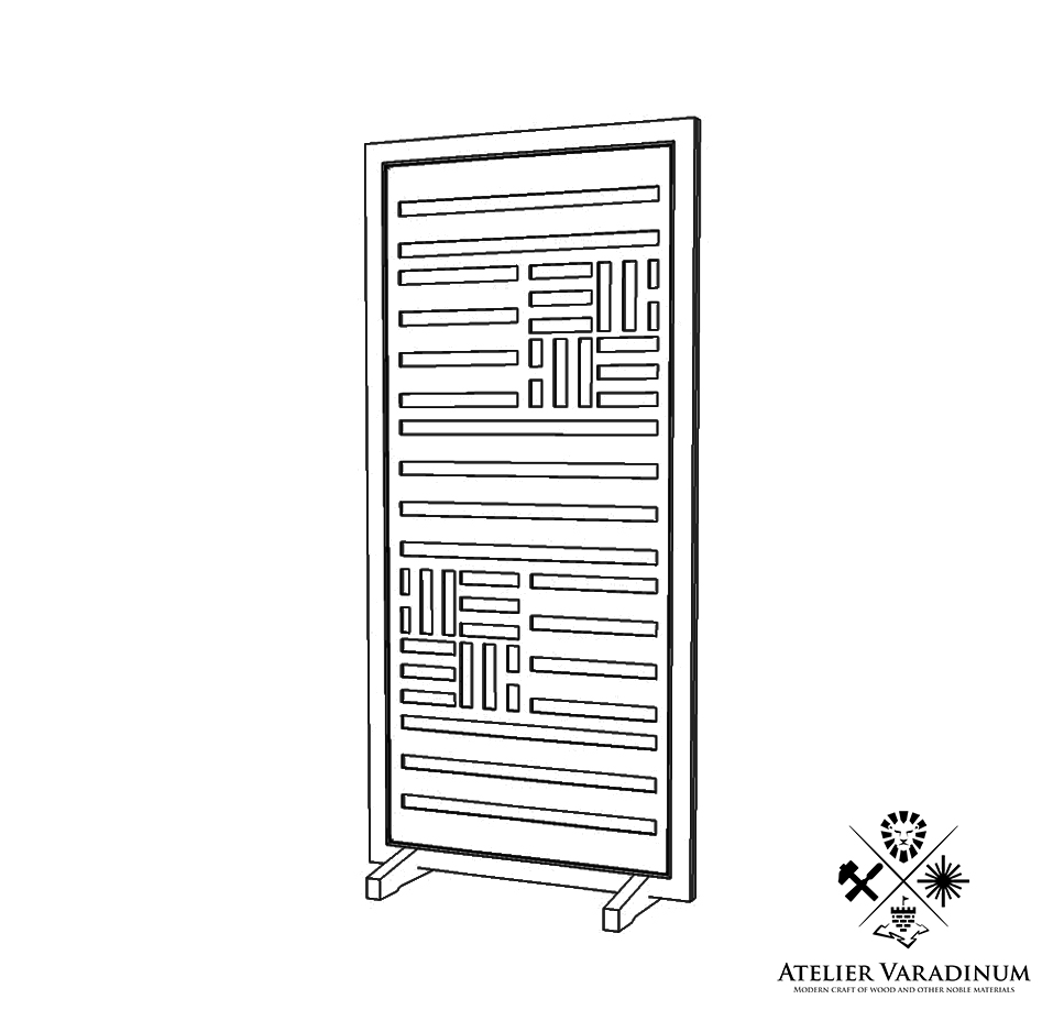 Panou separator decorativ traditional PD141 S - Traditionale - Panouri ...