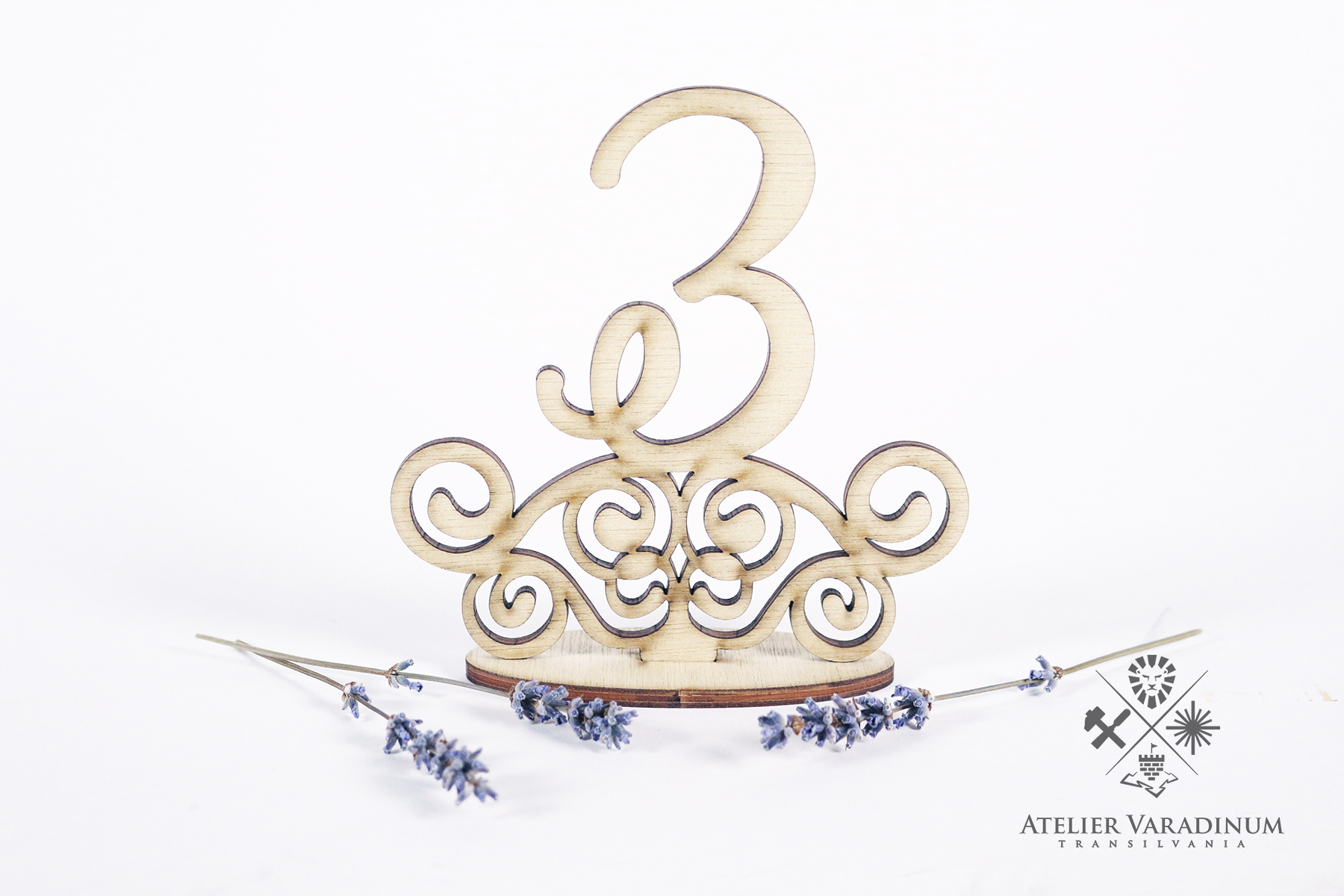 Numere masa nunta model bucle S - Numere mese - Decoratiuni - Produse