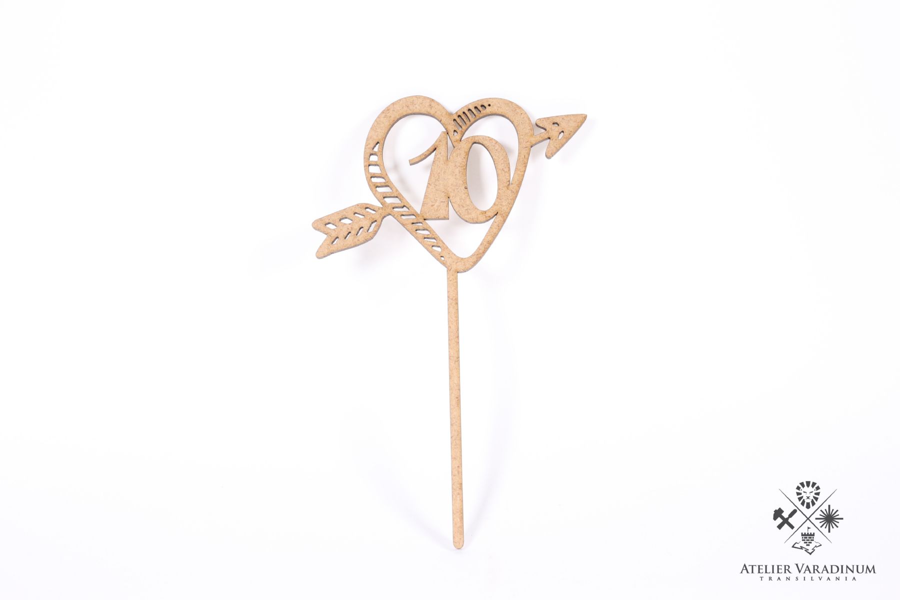 Numere masa nunta model sageata inima S - Numere mese - Decoratiuni ...